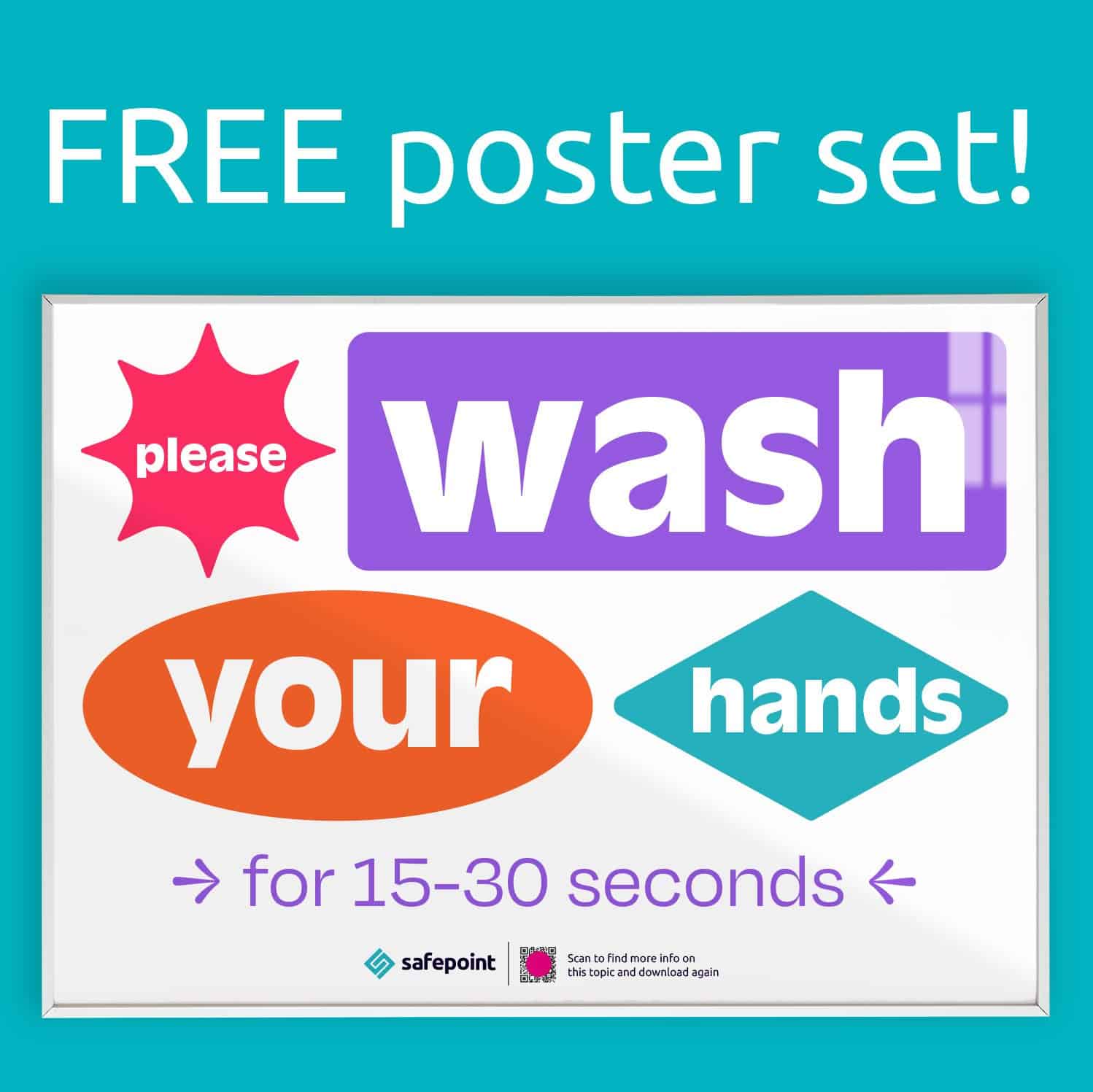 Hand washing health and safety (FREE posters!) | Safepoint Lone Worker ...