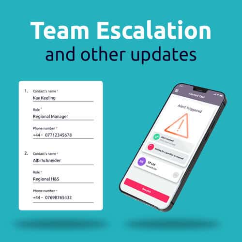 Introducing Team Escalation and other updates | Safepoint Lone Worker ...