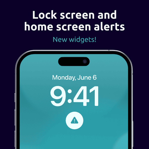 Lock screen and home screen alerts –New feature! | Safepoint Lone ...